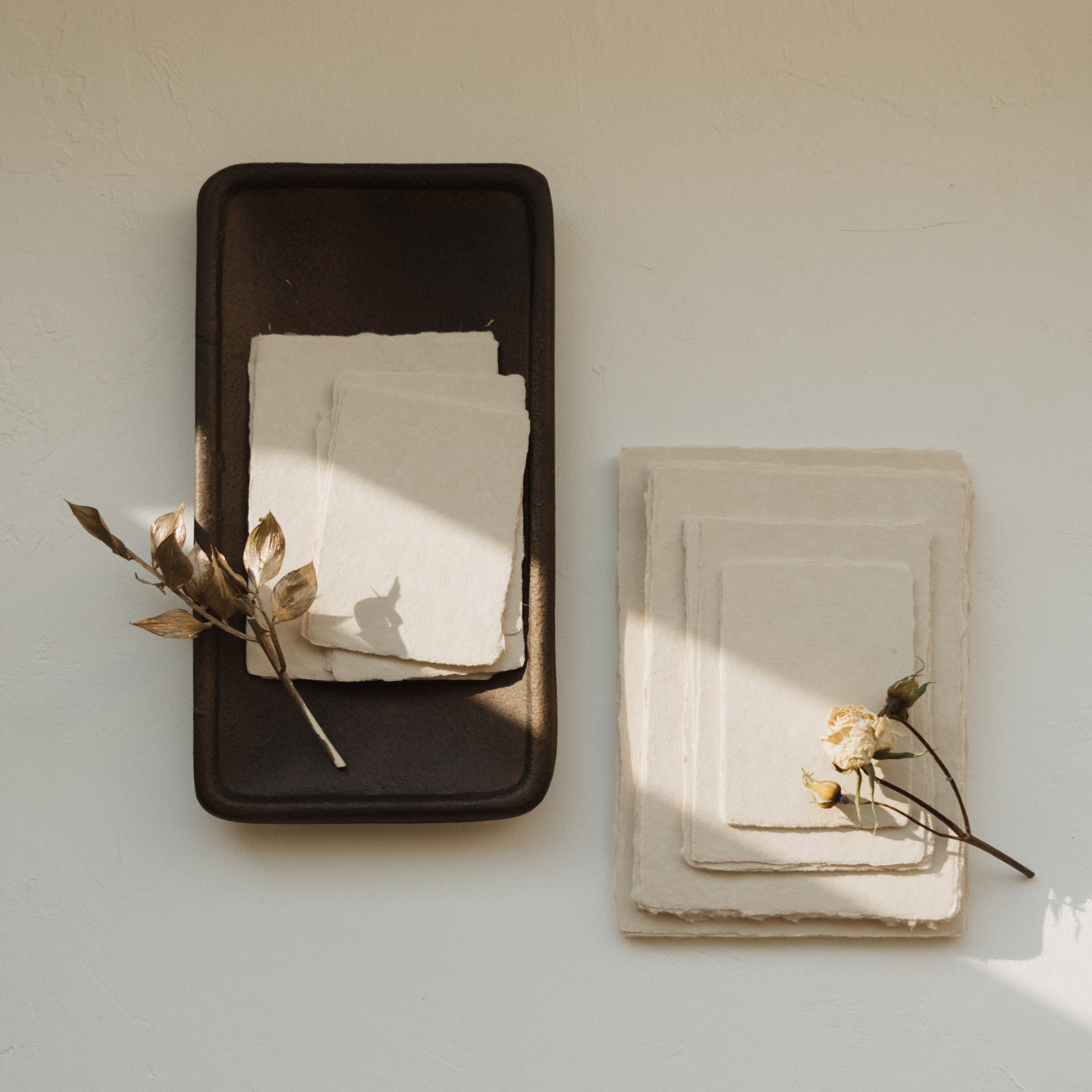 Beige | Handmade Paper – Softly Studio