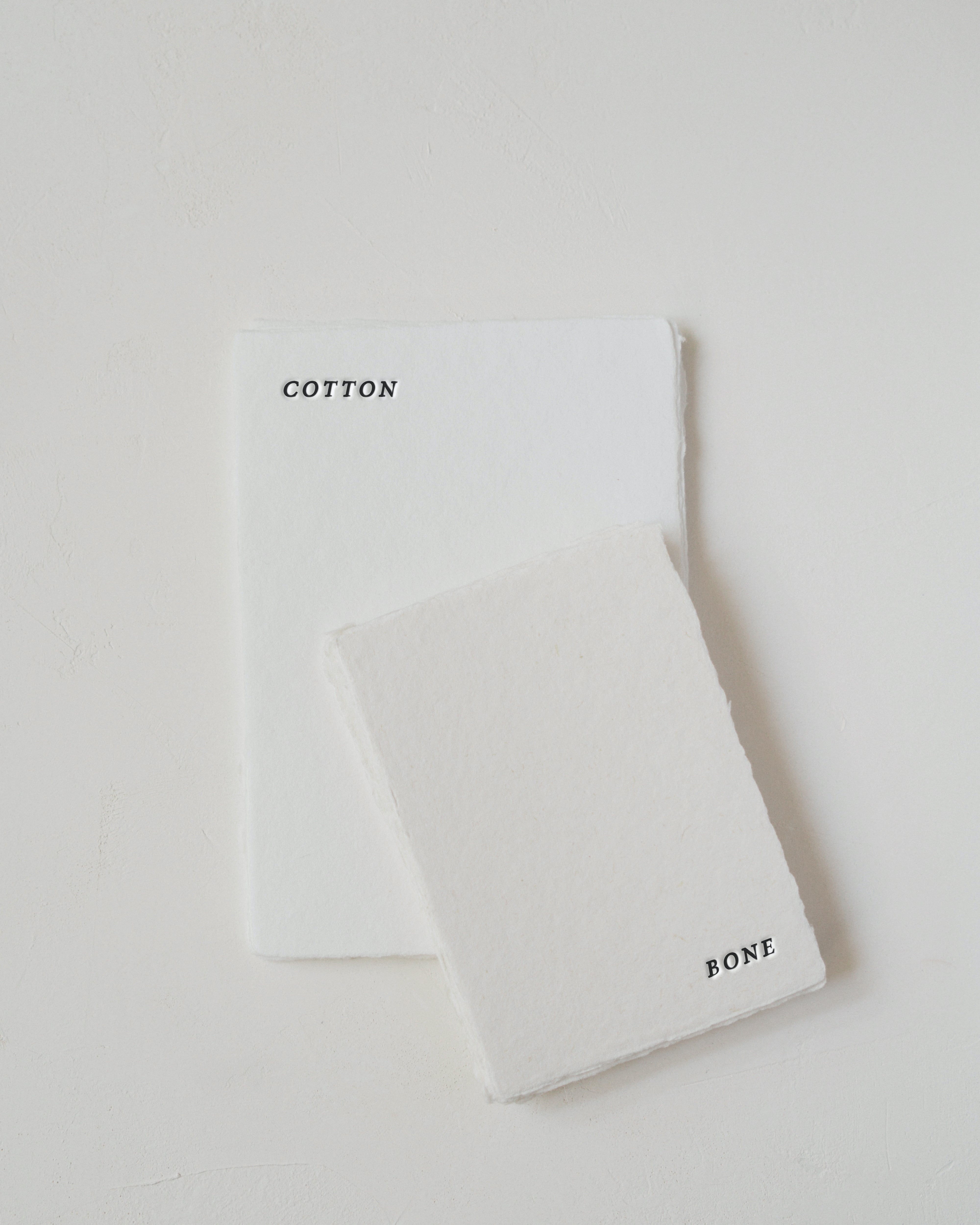 Bone | Handmade Paper – Softly Studio
